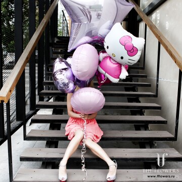 Купить воздушные шары 🎈 с гелием в Москве – "The Flowers"